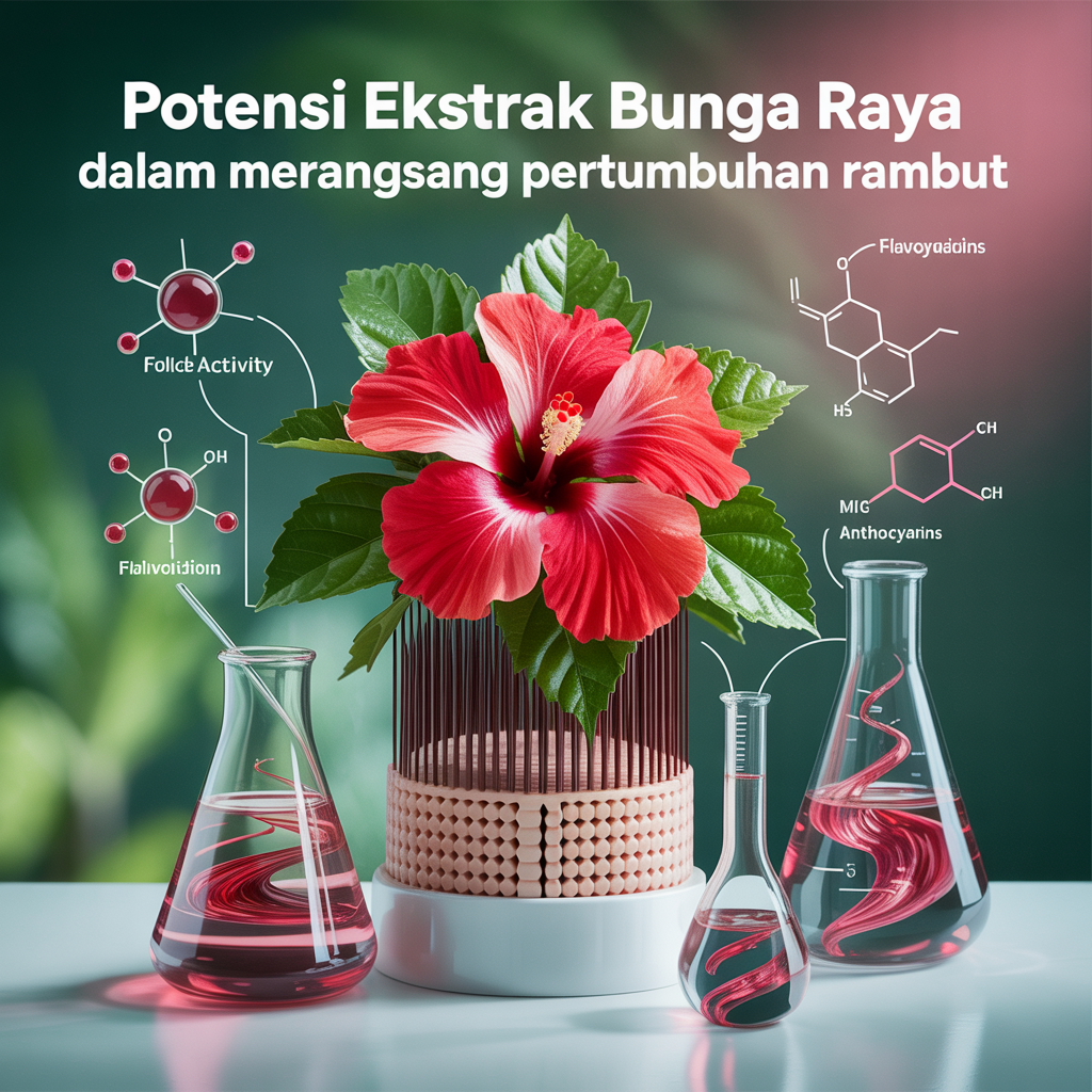 Potensi Ekstrak Bunga Raya dalam Merangsang Pertumbuhan Rambut ...
